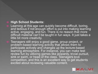 Why should learning is fun | PPT