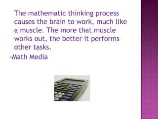 Why should we learn math? | PPTX
