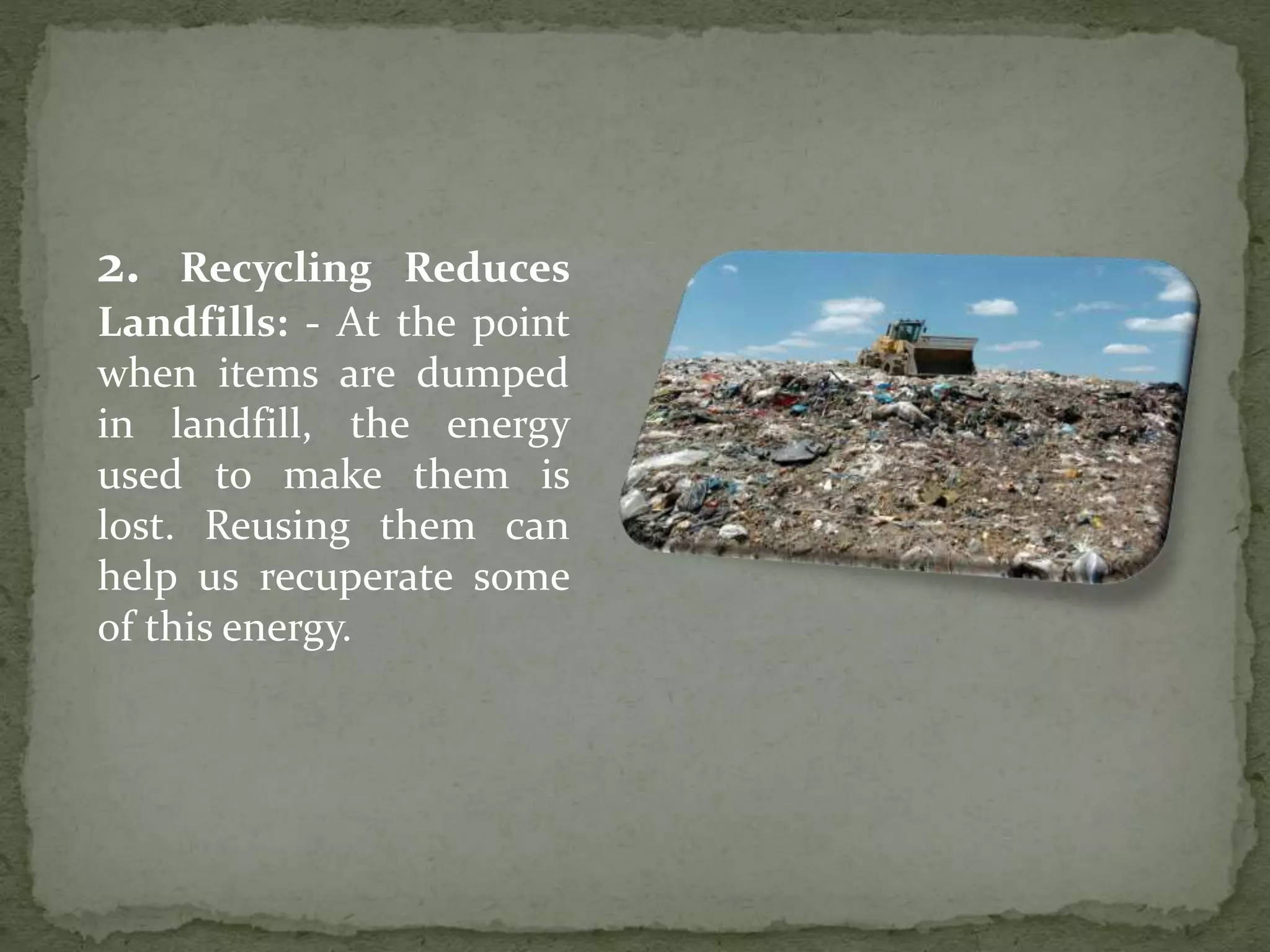 Why should we recycle? | PPTX