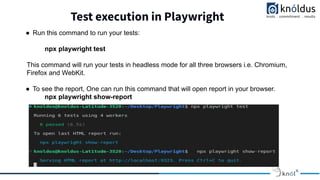 Why Should we use Microsoft's Playwright | PDF
