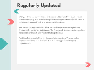 Laravel for Your Web Development Project | PPT