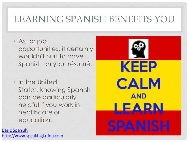 Why should you learn spanish pt 1 Why should you learn spanish pt 1