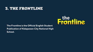 Why Should You Study at Kidapawan City National High School | PDF