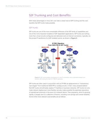 Why SIP Makes Sense: Enabling the Evolution to Unified Communications ...