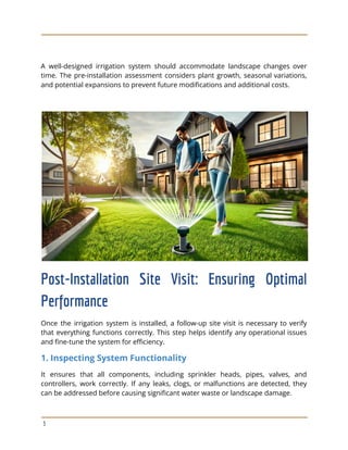 Why Site Visits Matter Before and After Installing an Irrigation System ...