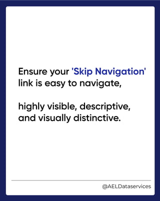 Why Skip Accessibility | PDF | Technology & Computing