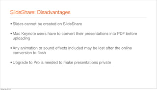 Why slideshare? | PPT