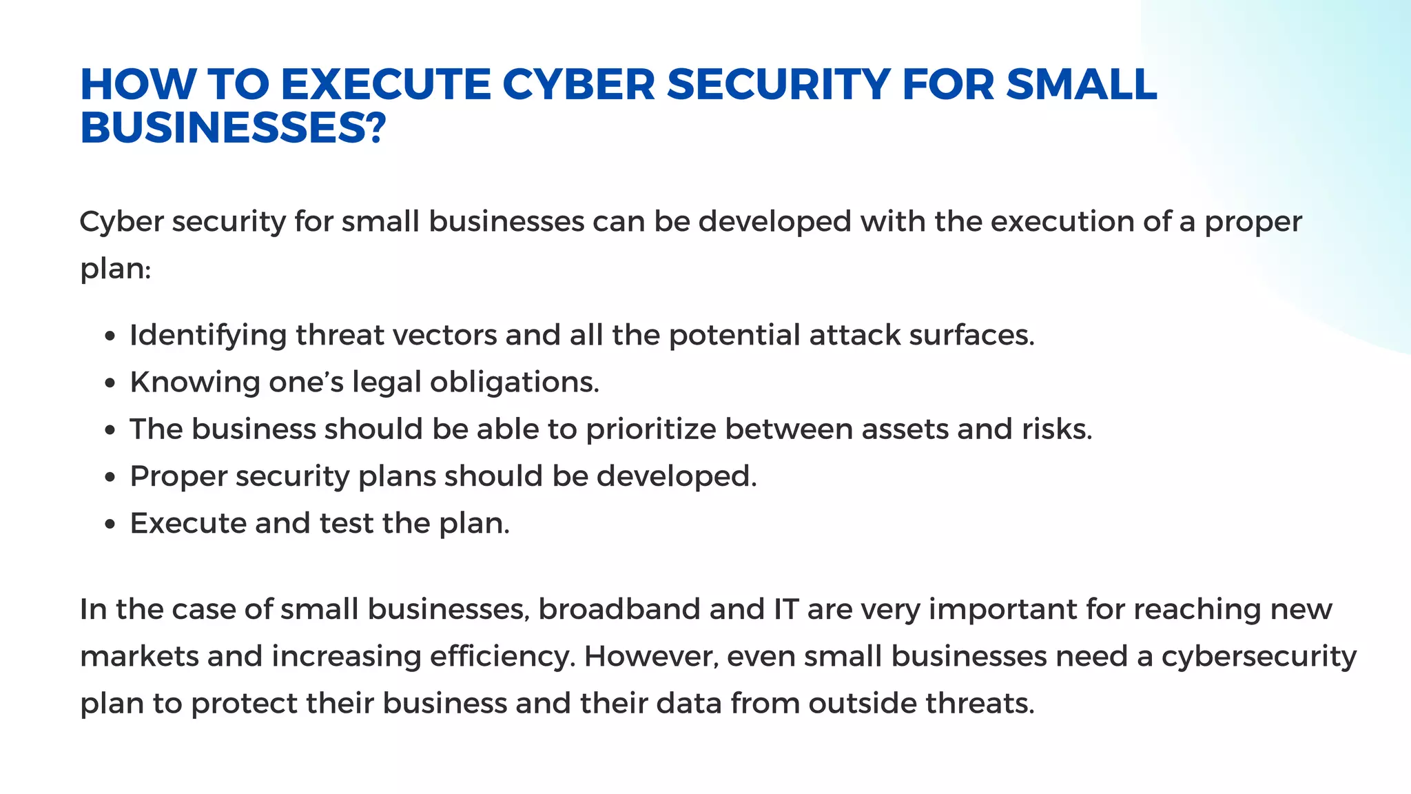 Small Business Protection - Cyberroot Risk Advisory | PDF | Internet | Computing