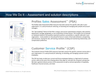 Why Smart Employees Underperform : 7 Hazards to Avoid | PPT