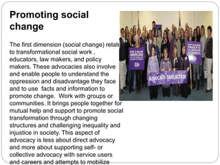 Why social advocacy | PPTX