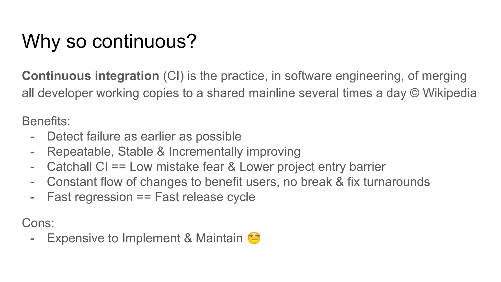 Why so continuous | PDF