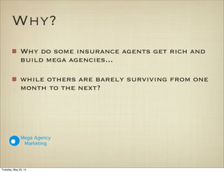 Why some insurance agents get rich and others don't | PDF