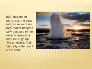 Why some water is salty | PPTX