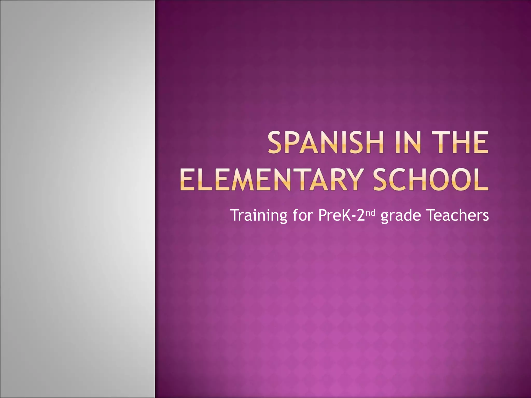 Why Spanish | PPT