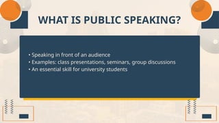 Why speaking confidently matters. WHY PUBLIC SPEAKING IMPORTANT | PPTX