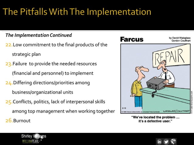 Why strategic initiatives fail to deliver. 26 Reasons