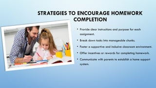 WHY STUDENTS DON’T DO THEIR HOMEWORK AT HOME | PPT
