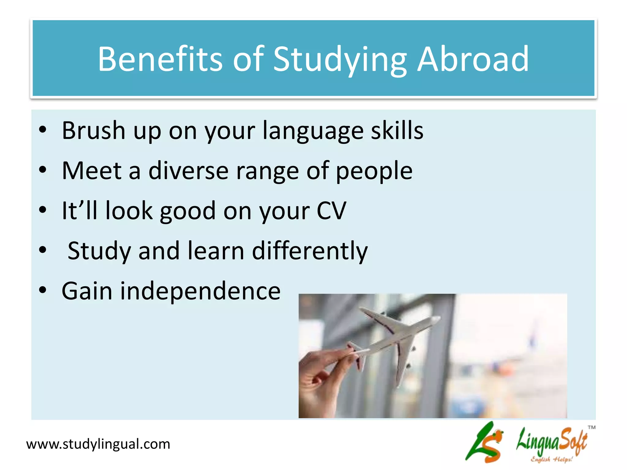 Why study abroad? | PPTX