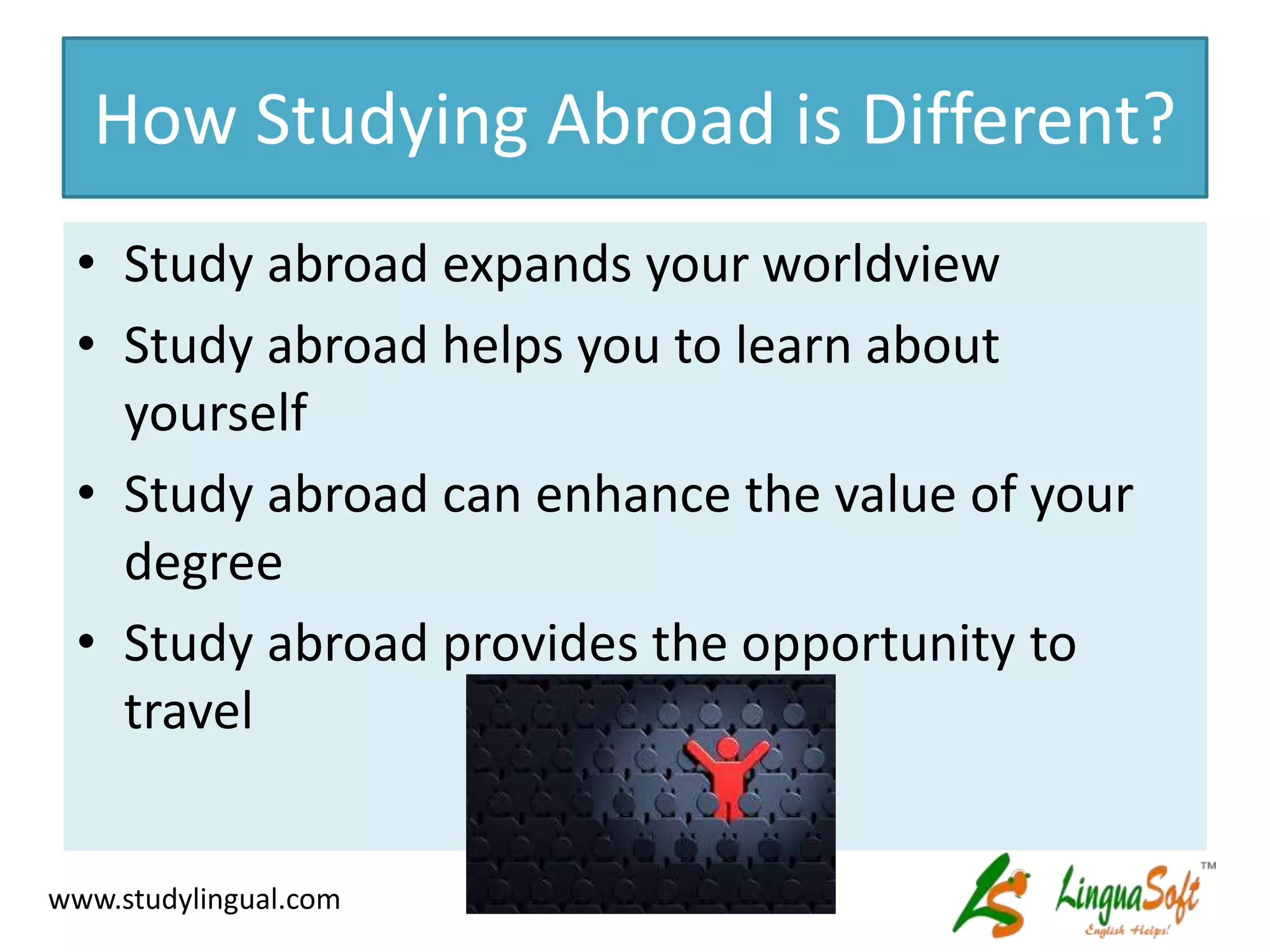 Why study abroad? | PPTX