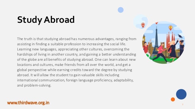 Why Study Abroad | PDF