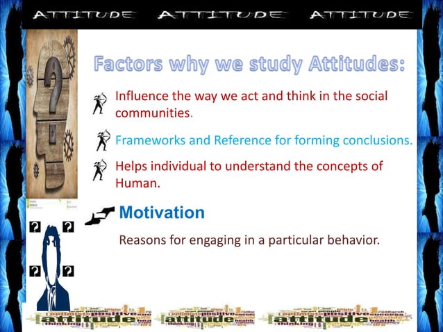 Why study attitude? | PPTX