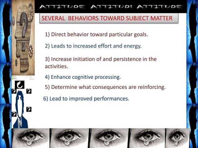 Why study attitude? | PPTX