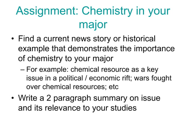 Why Study Chemistry.ppt