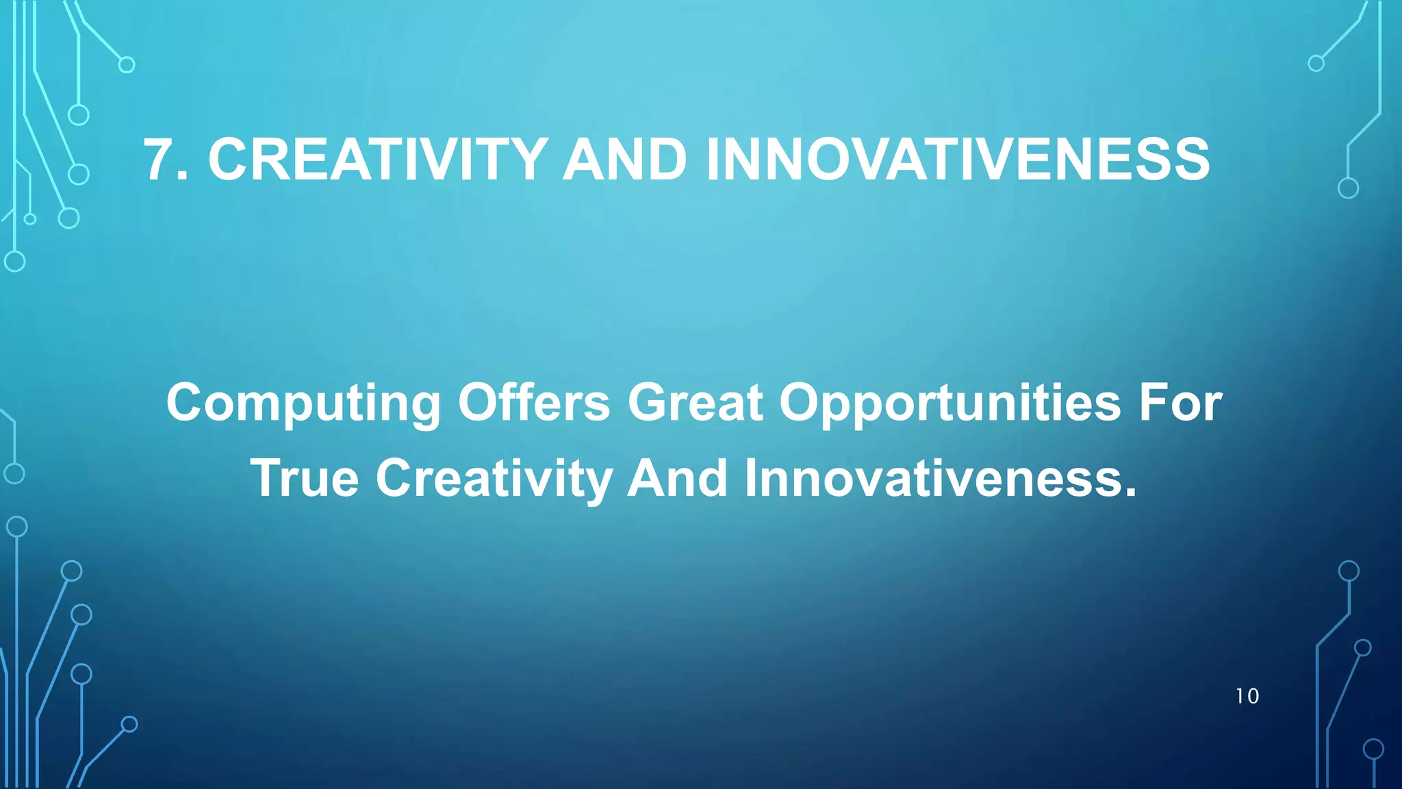 Why study computer science | PPTX