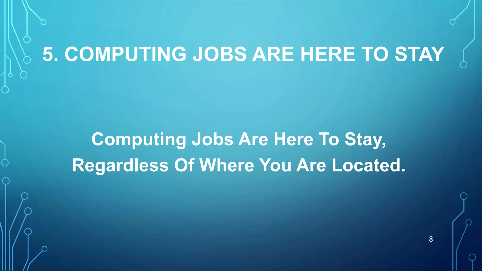 Why study computer science | PPTX