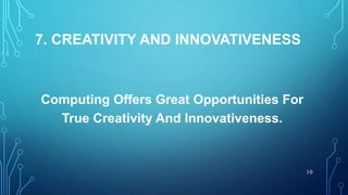 Why study computer science | PPTX