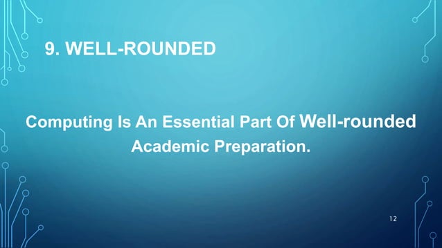 Why study computer science | PPTX