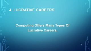 Why study computer science | PPTX