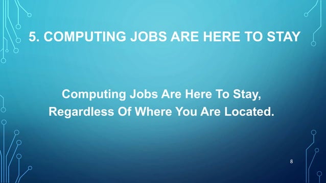 Why study computer science | PPTX