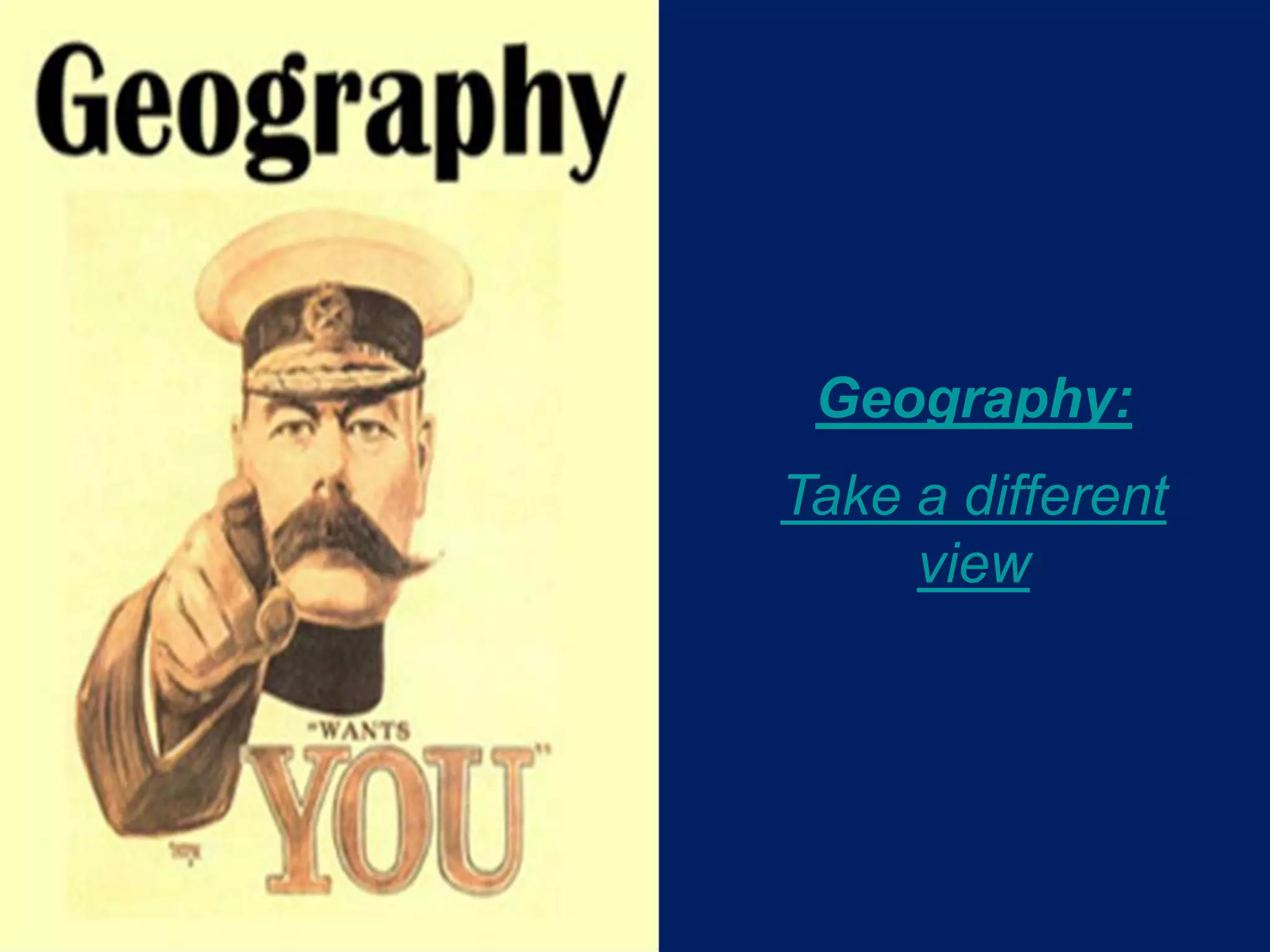 Why study geography | PPTX