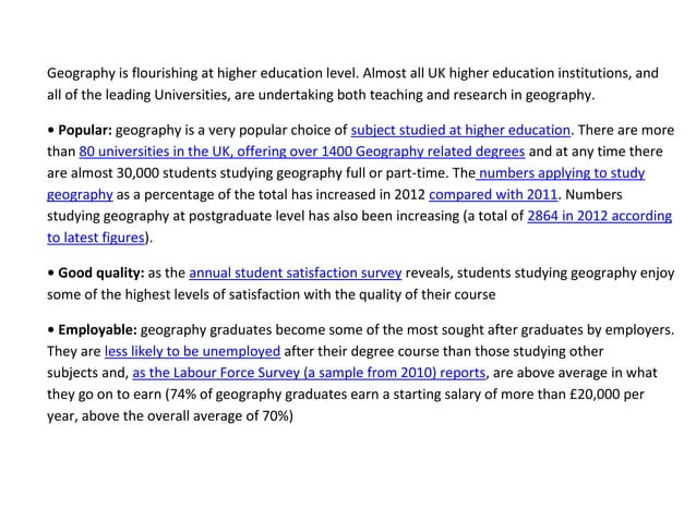 Why study geography | PPTX