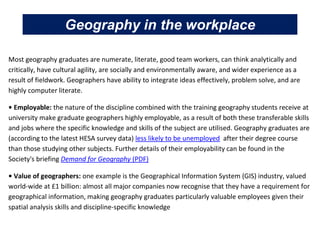 Why study geography | PPTX