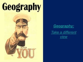 Why study geography | PPTX