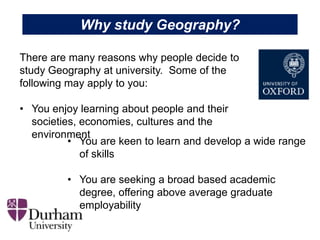 Why study geography | PPTX