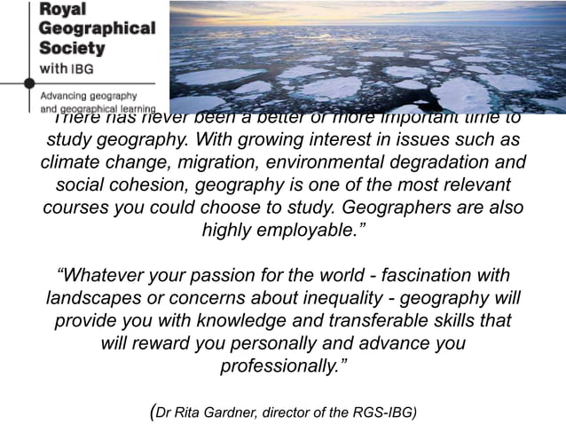 Why study geography | PPTX