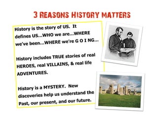 WHY HiSTORY MATTeRS | PPTX
