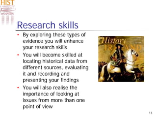 Why study history ppt | PDF