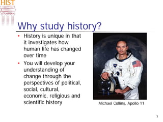 Why study history ppt | PDF