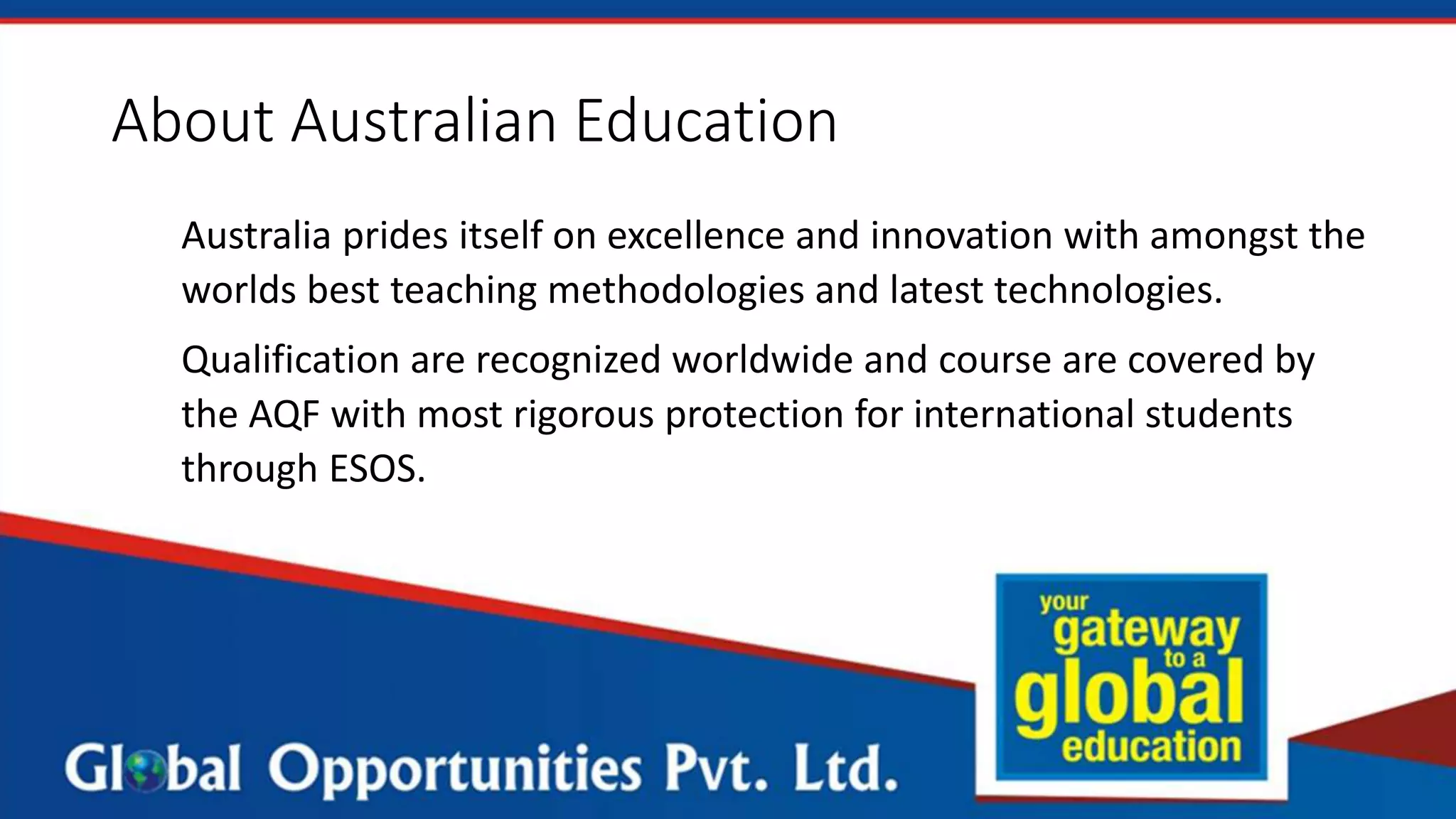 Why study in Australia | PPTX