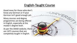 Why study in germay | PPT