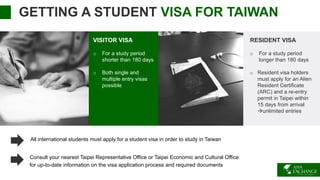 Why & How to Study Abroad in Taiwan | PPTX