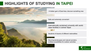 Why & How to Study Abroad in Taiwan | PPTX