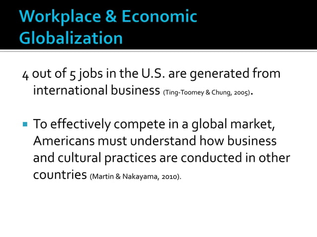 Why study intercultural communication | PPTX | Business and Finance