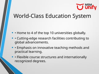 Why Study in the UK? The Benefits of World-Class Education | PPT