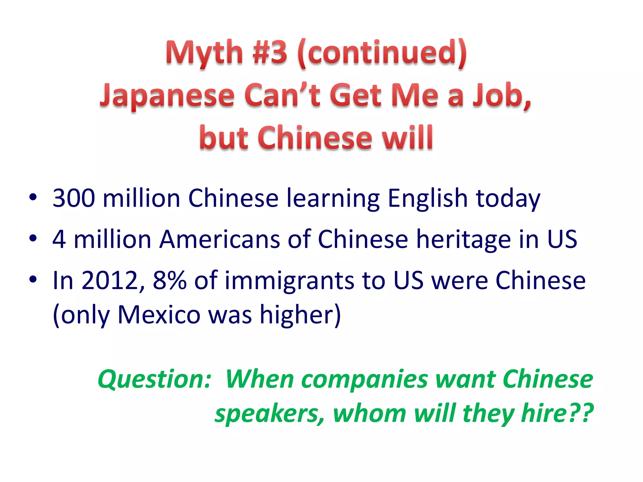 Why Study Japanese | PPTX