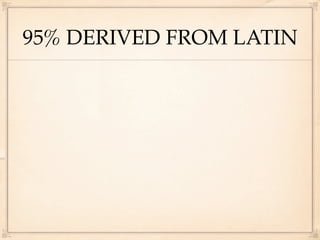 Why study latin | KEY